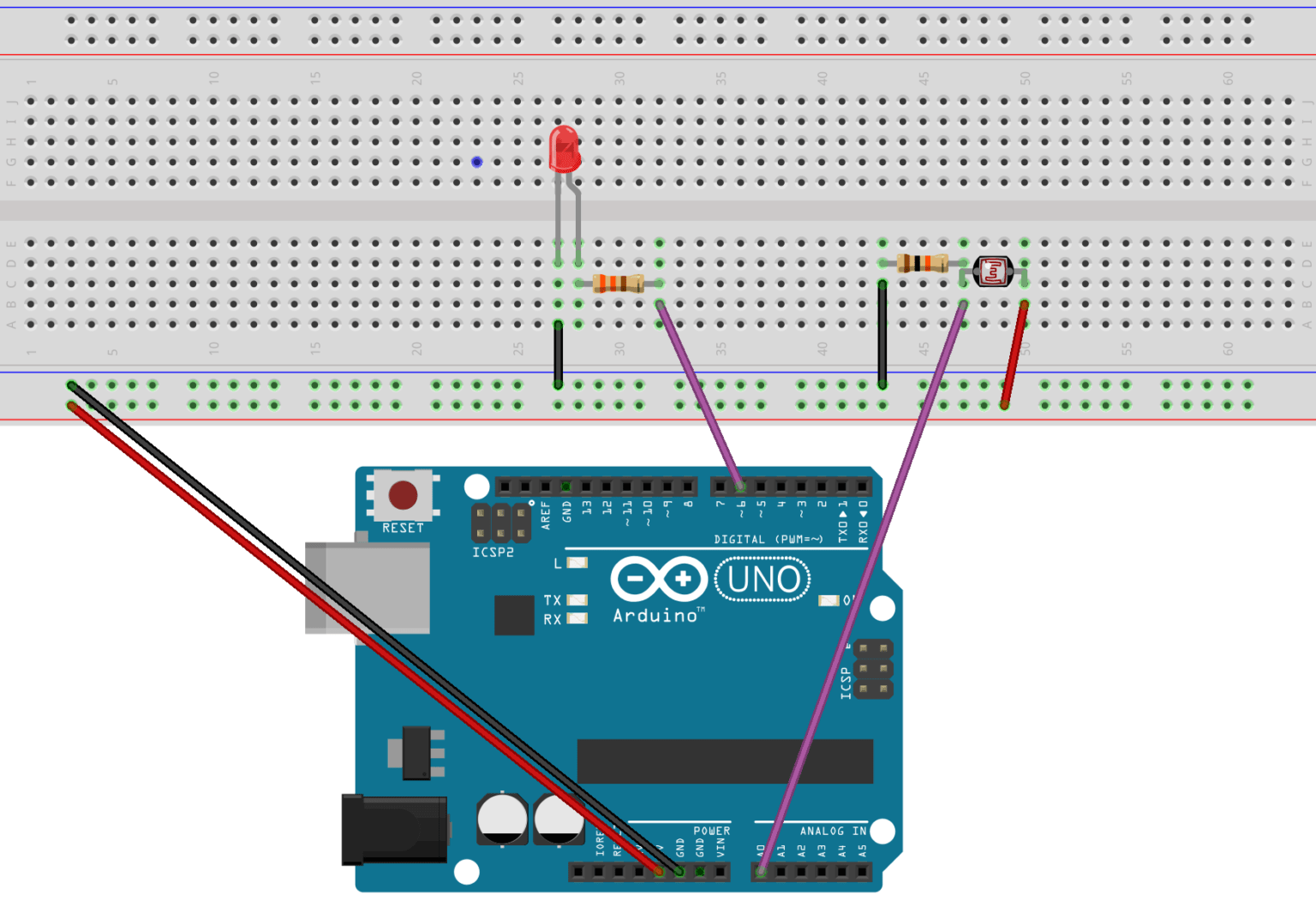 Sensore Crepuscolare - Arduino - Michele Di Luca