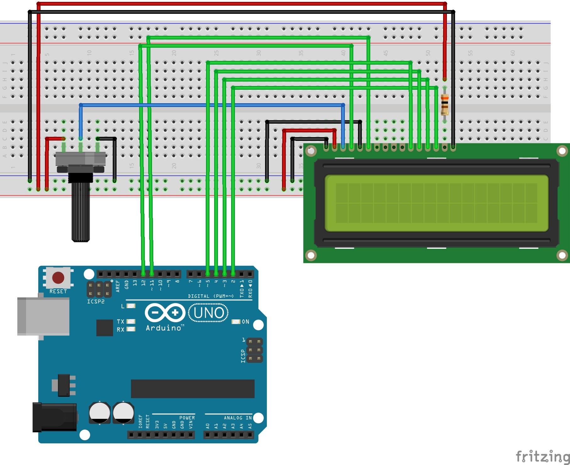 Display LCD - Arduino - Michele Di Luca